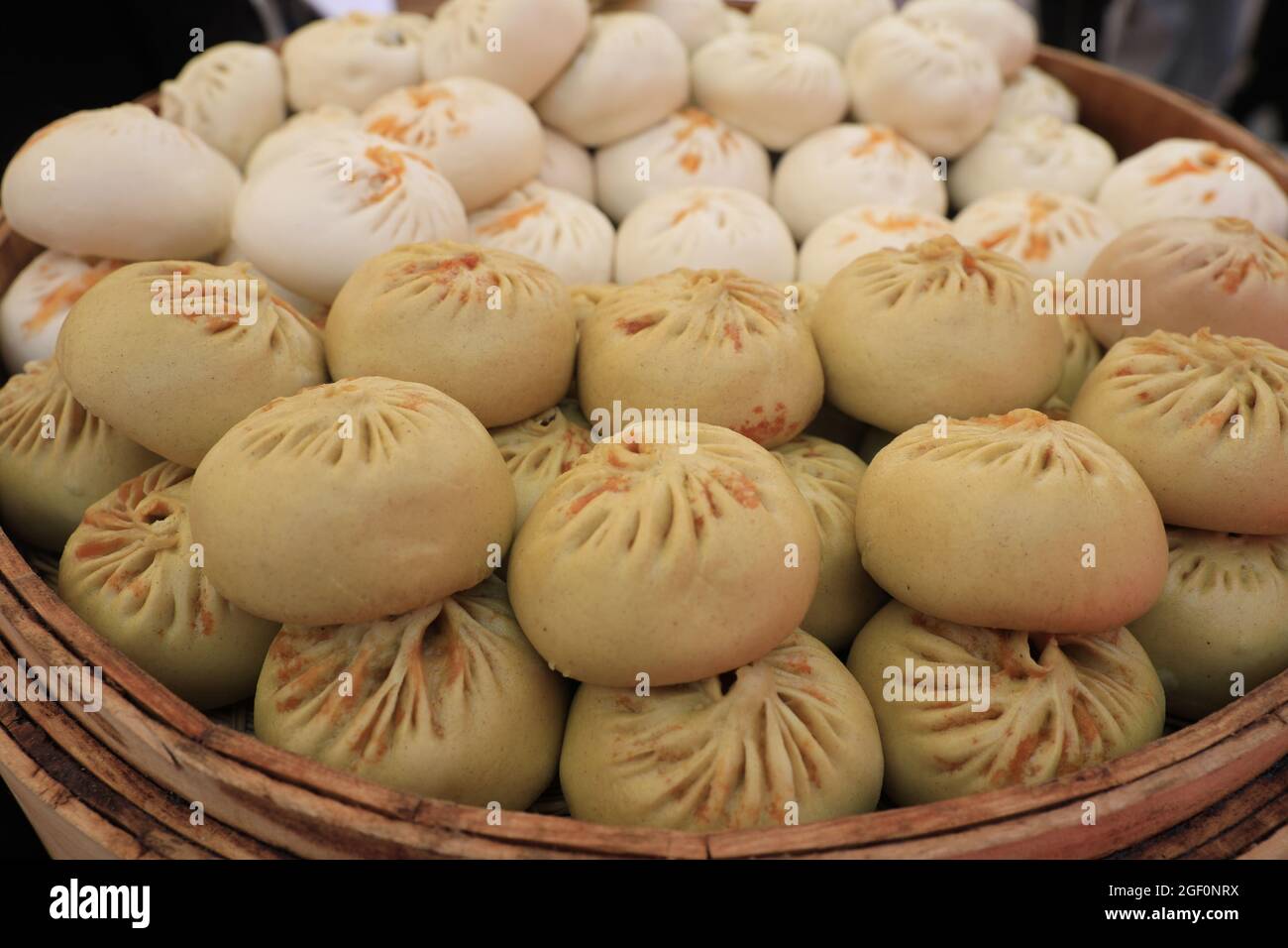 Buckwheat steamed stuffed bun hi-res stock photography and images - Alamy