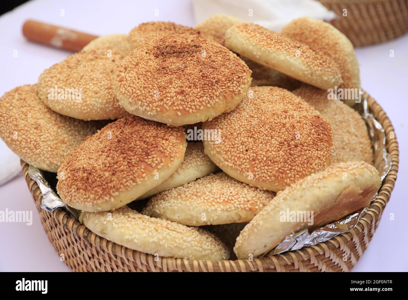 Fire blast furnace small baked wheat cake hi-res stock photography and ...