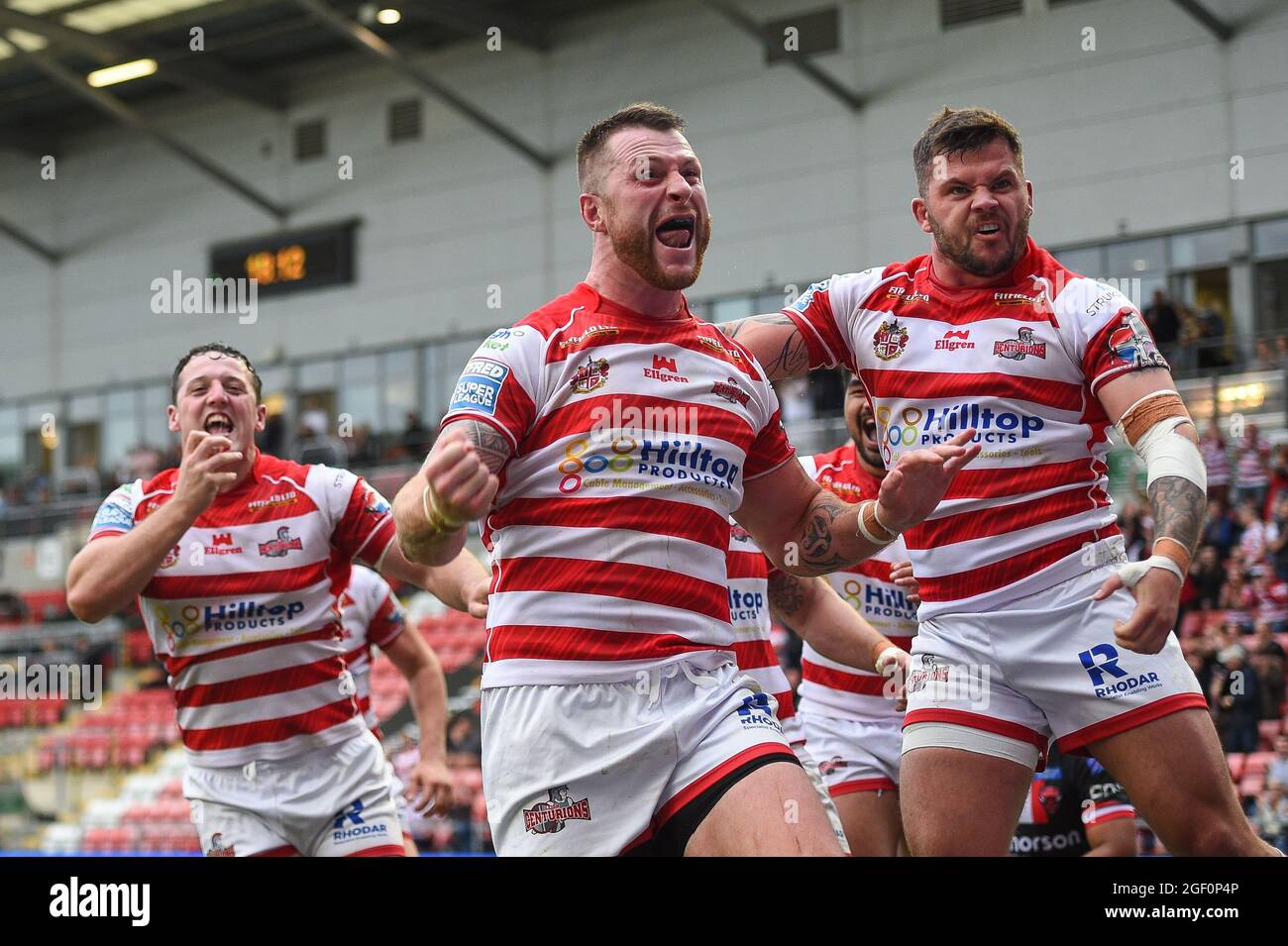 Leigh, England - 22 August 2021 -Adam Sidlow of Leigh Centurions ...
