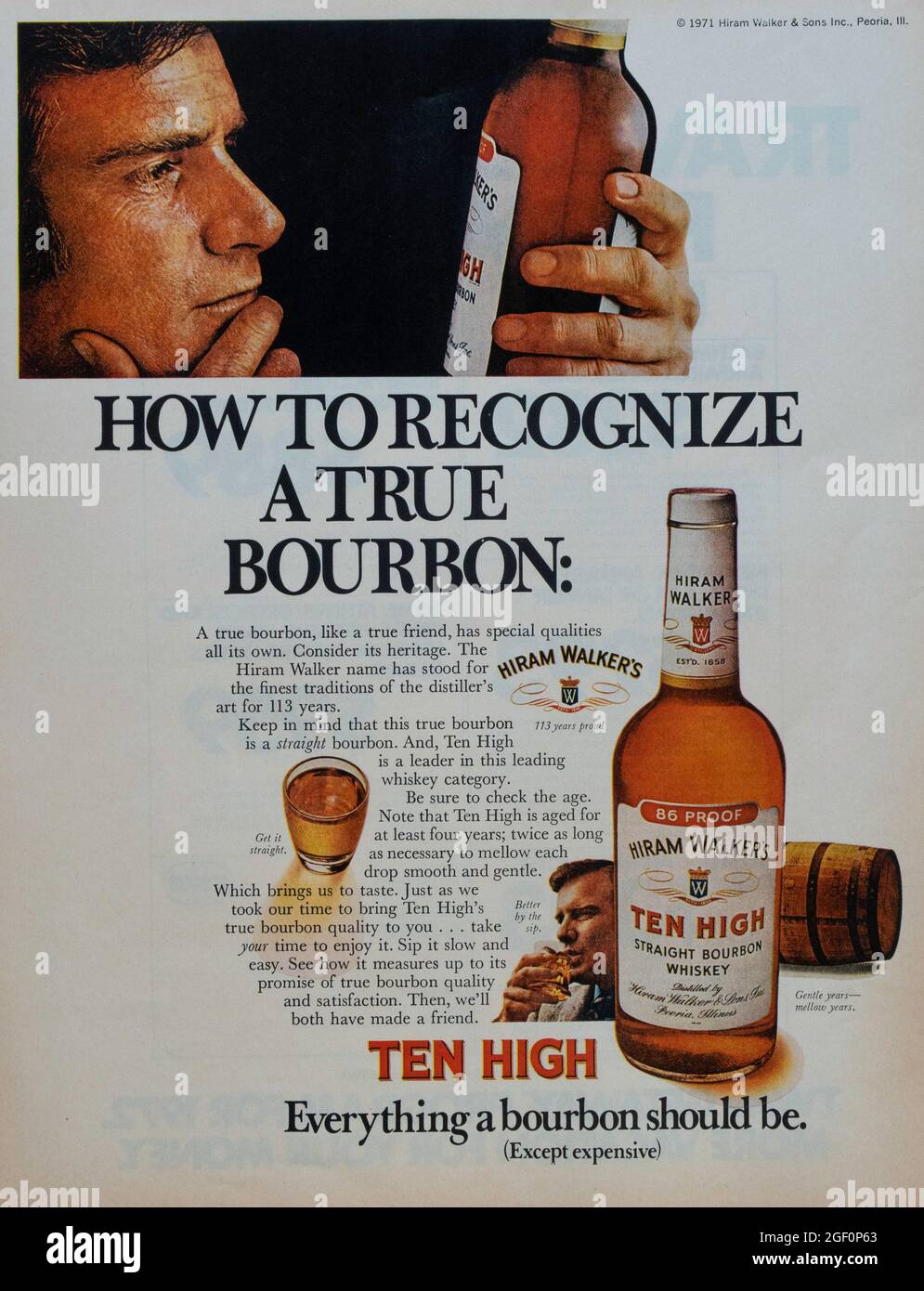 Vintage Life Magazine advertisement, 19 May 1972 issue, USA Stock Photo ...