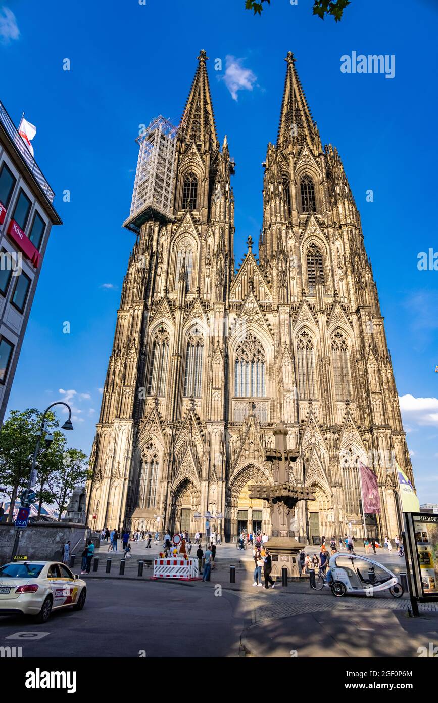 Cologne Cathedral - famous landmark in the city center - CITY OF ...