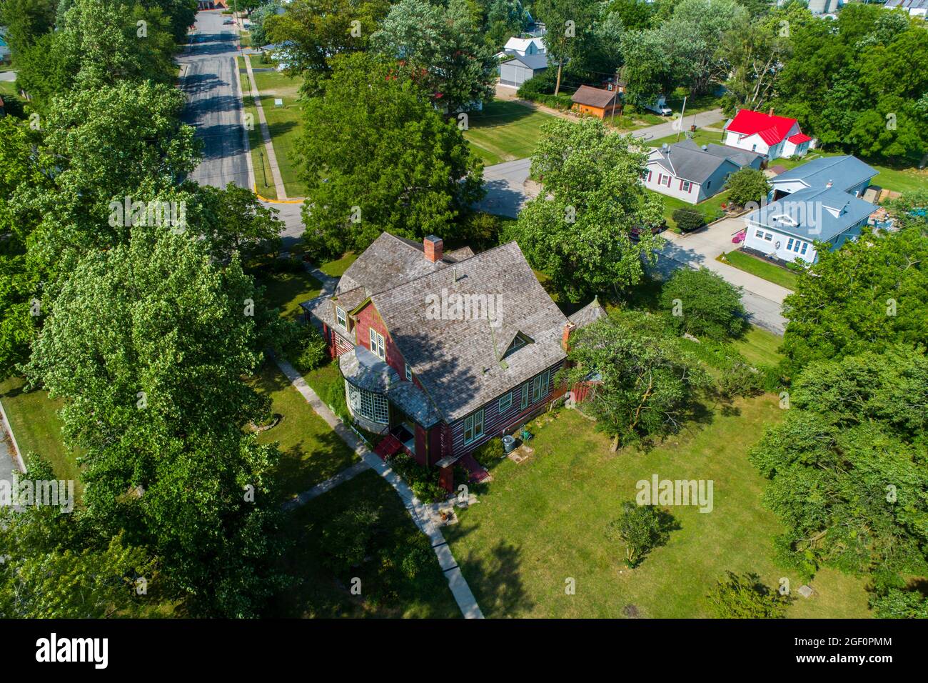 Gene Stratton-Porter Cabin, (Geneva, Indiana), known as the Limberlost ...