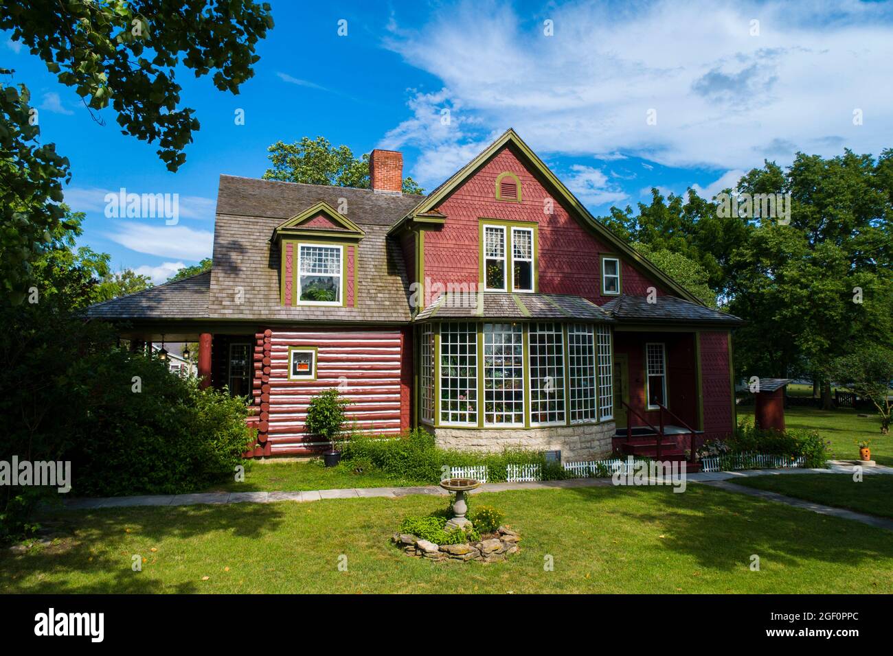 Gene Stratton-Porter Cabin, (Geneva, Indiana), known as the Limberlost ...