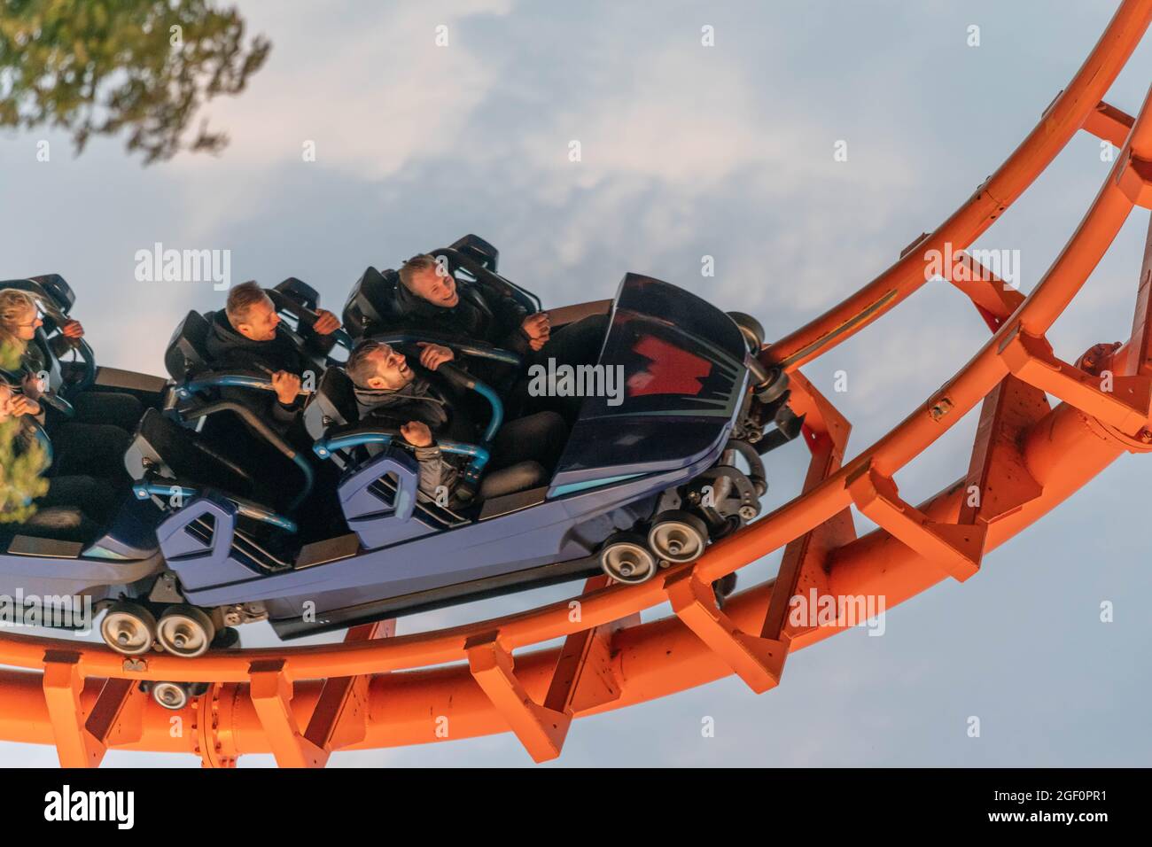 Walibi Holland Rollercoaster High Resolution Stock Photography and ...