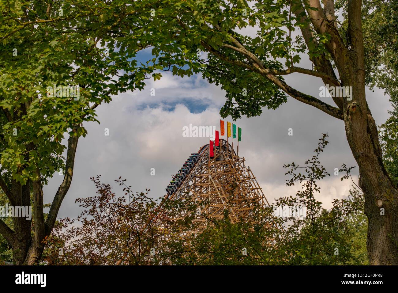 Walibi Holland Rollercoaster High Resolution Stock Photography and ...