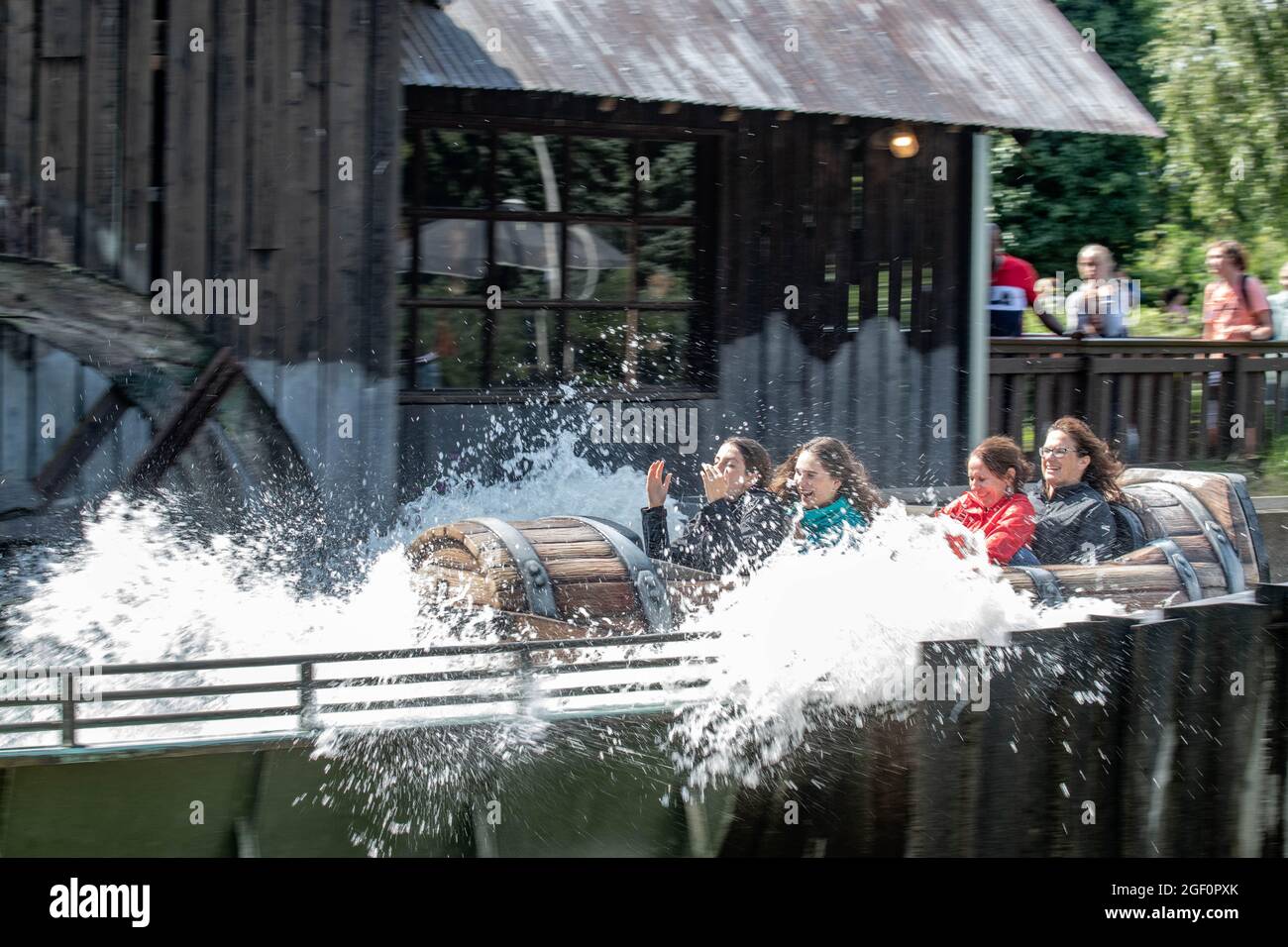 Walibi Holland Rollercoaster High Resolution Stock Photography and ...