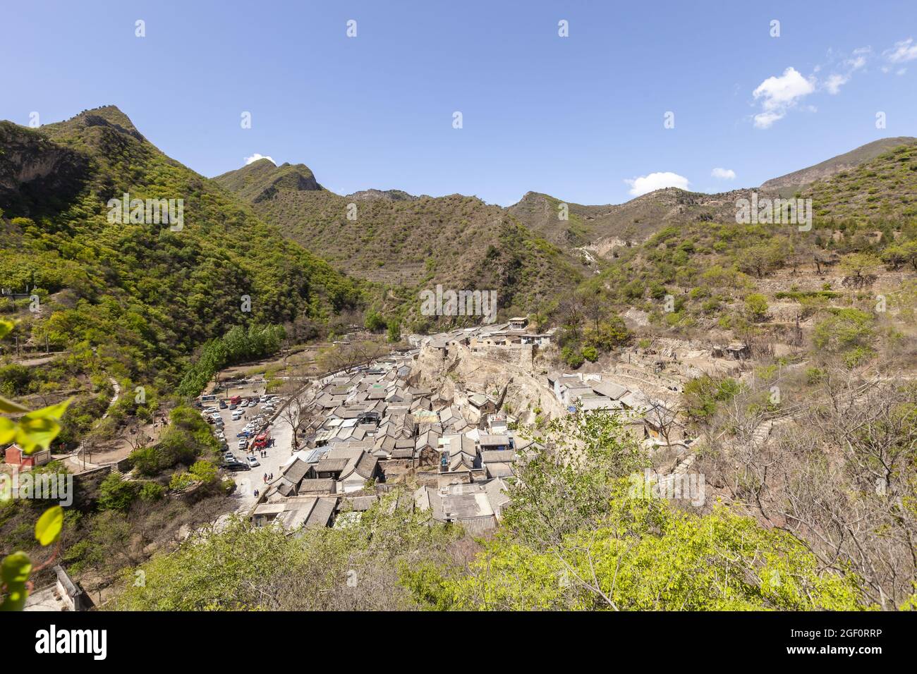 Under the ancient villages in Ming dynasty - Cuan village - panorama ...