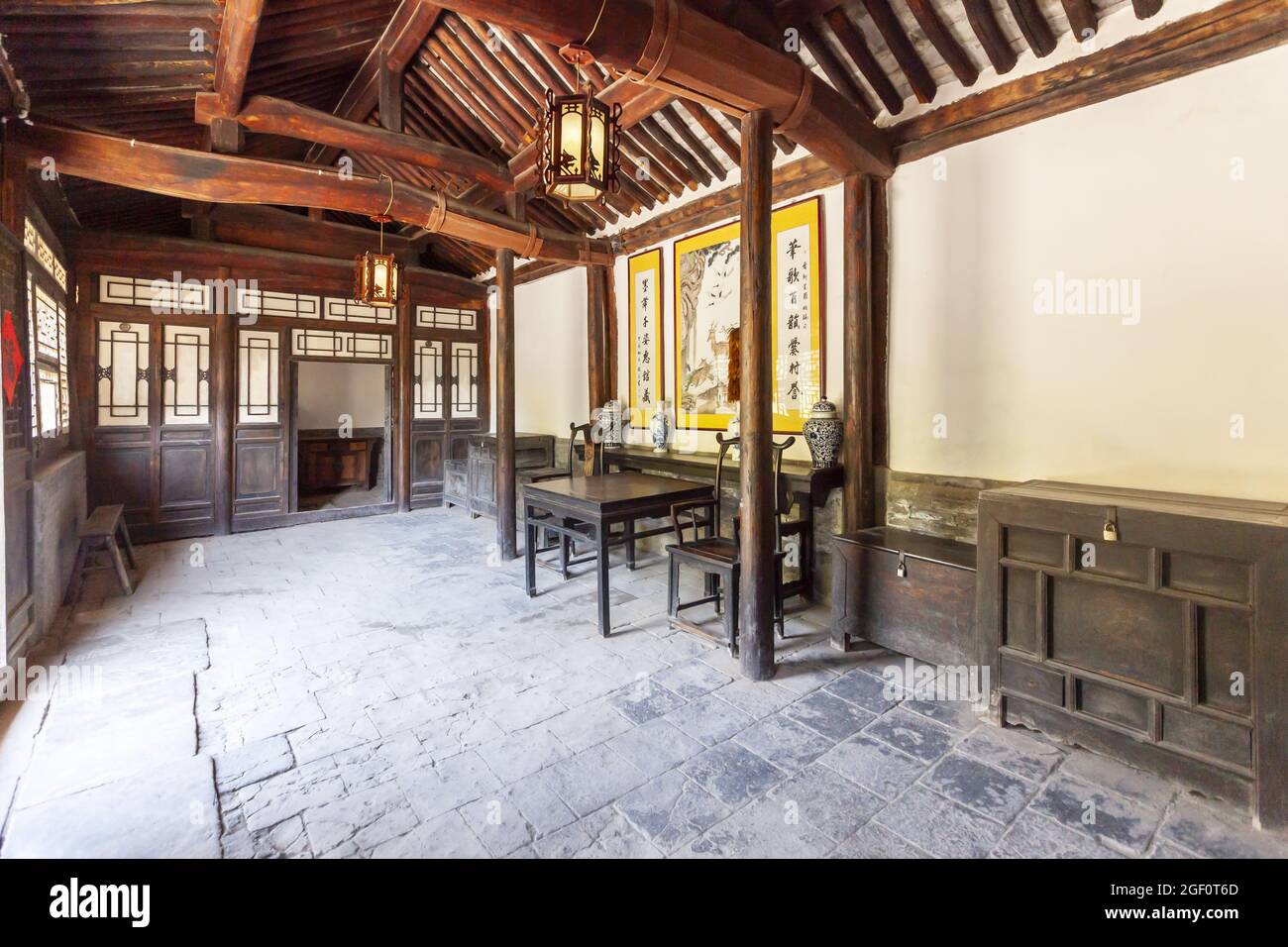 Ming dynasty buildings in the ming and qing dynasties hi-res stock ...