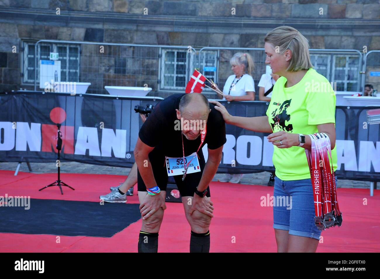 Copenhagen, Denmark., 22 August 2021, Internmtional athletes ...