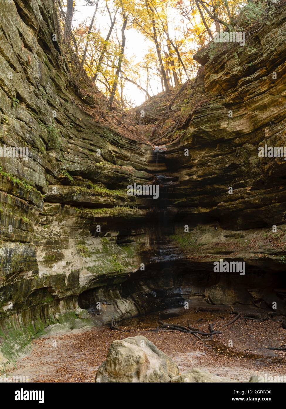 St. Louis Canyon/Starved Rock State Park, near Ottawa, Illinois, USA on ...