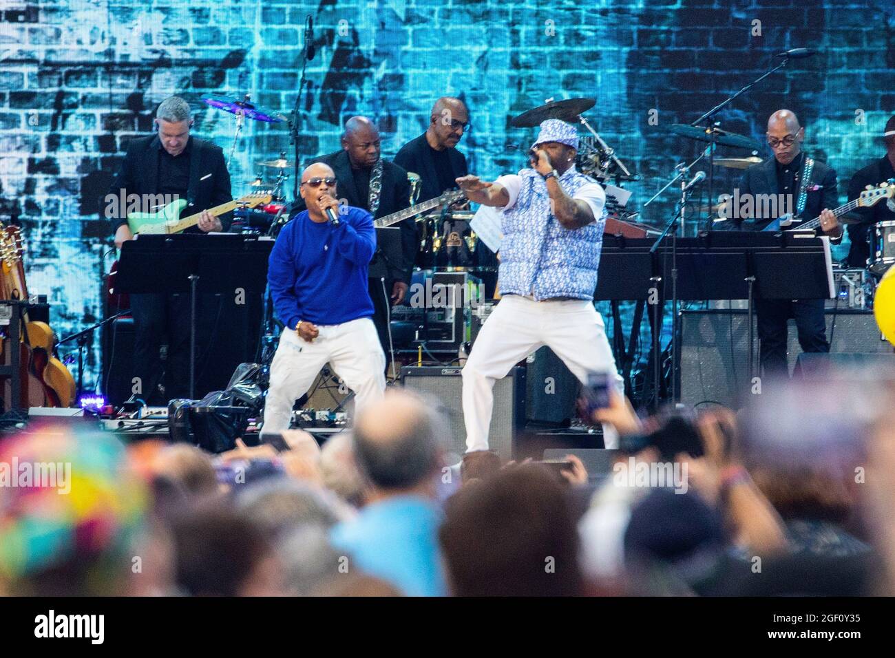 Spliff Star, Busta Rhymes perform during the We Love NYC: The ...