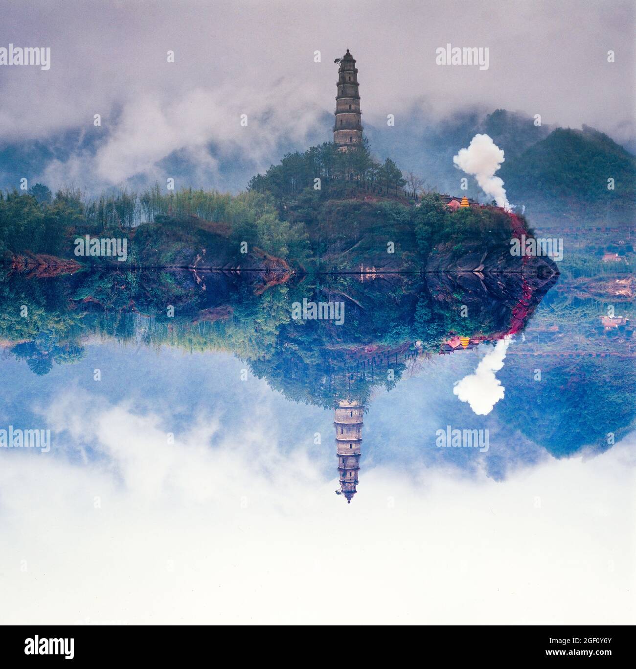 Yuan chief tower Stock Photo - Alamy