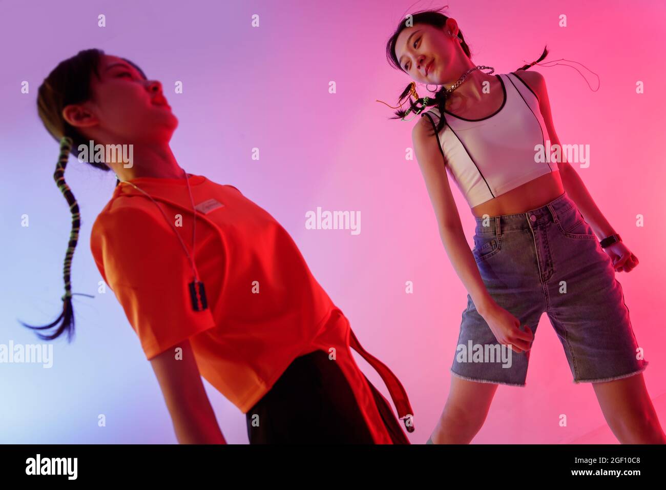 Personality lively young girls Stock Photo - Alamy