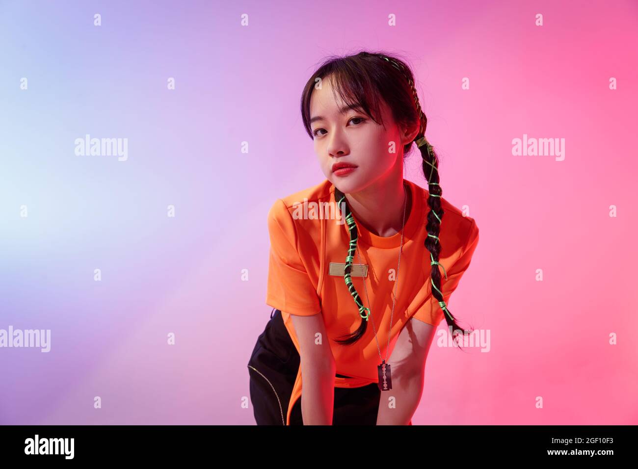 Personality of young girls Stock Photo - Alamy