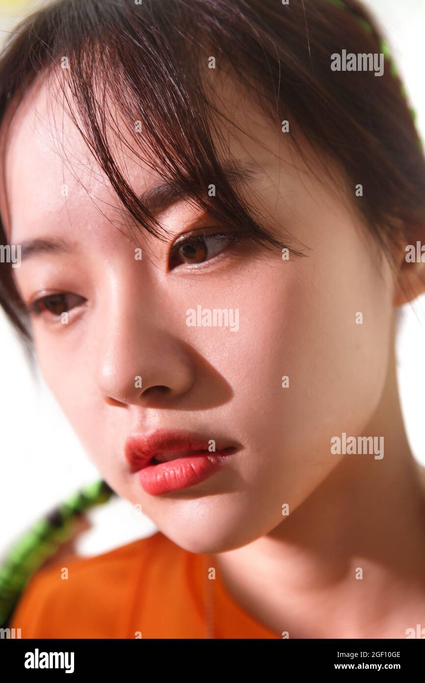 Personality of young girls Stock Photo - Alamy