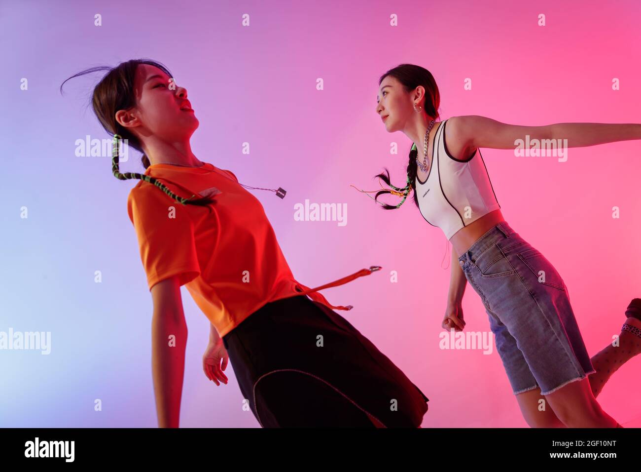 Personality lively young girls Stock Photo - Alamy