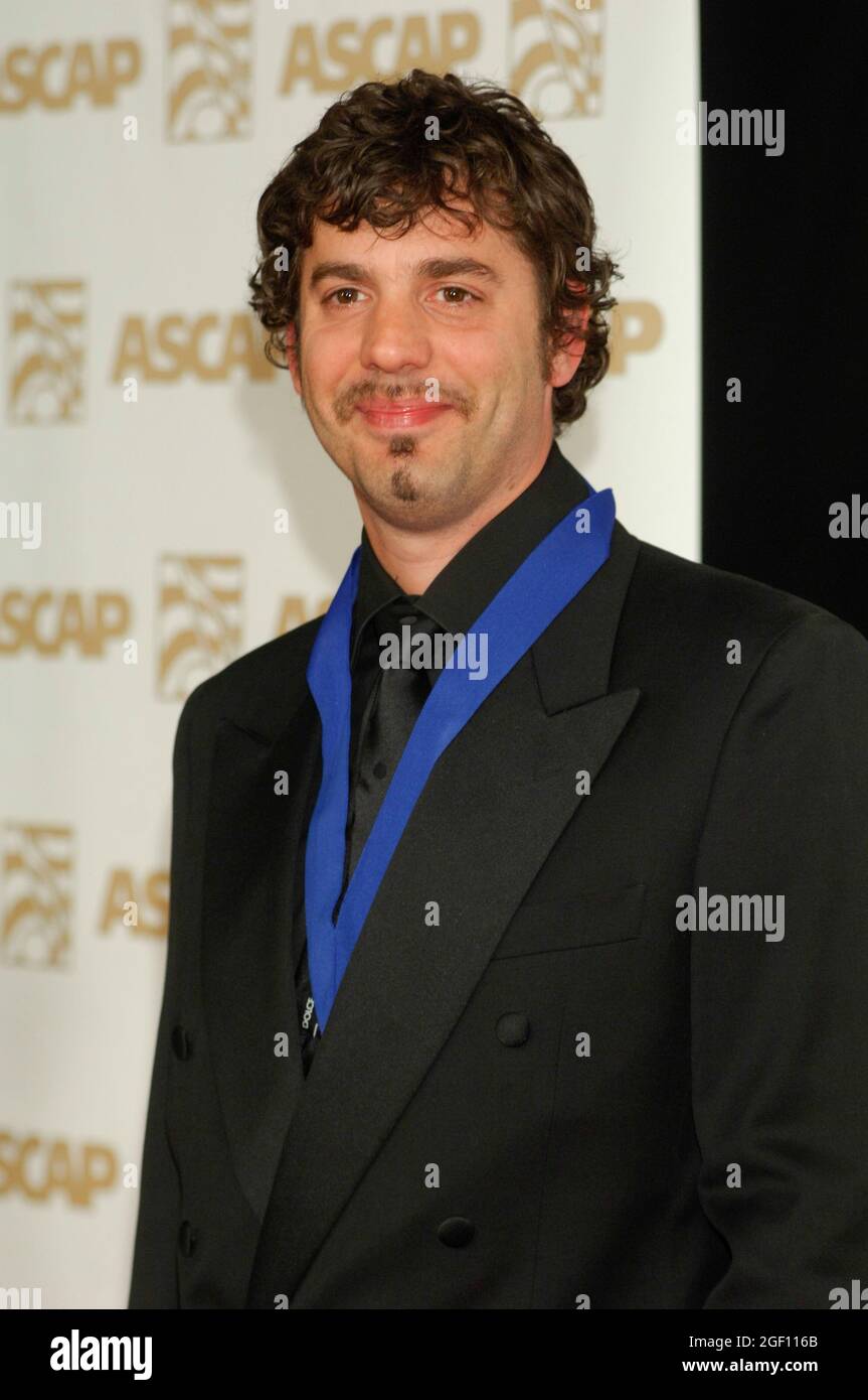 Erran Baron Cohen attends red carpet arrivals at 2007 ASCAP Film ...