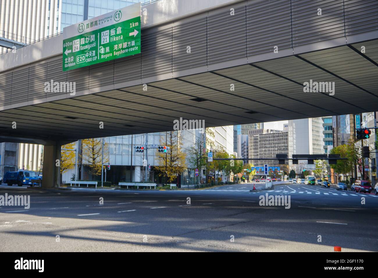 Highway Bridge in Tokyo Japan Stock Photo Stock Images Stock Pictures ...