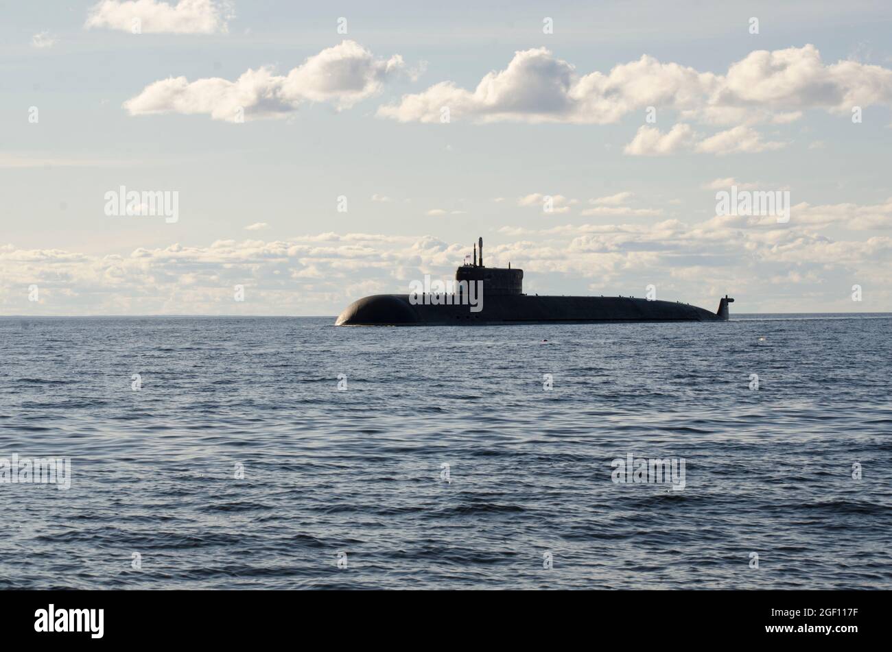 Nuclear submarine. Russian submarine Stock Photo - Alamy
