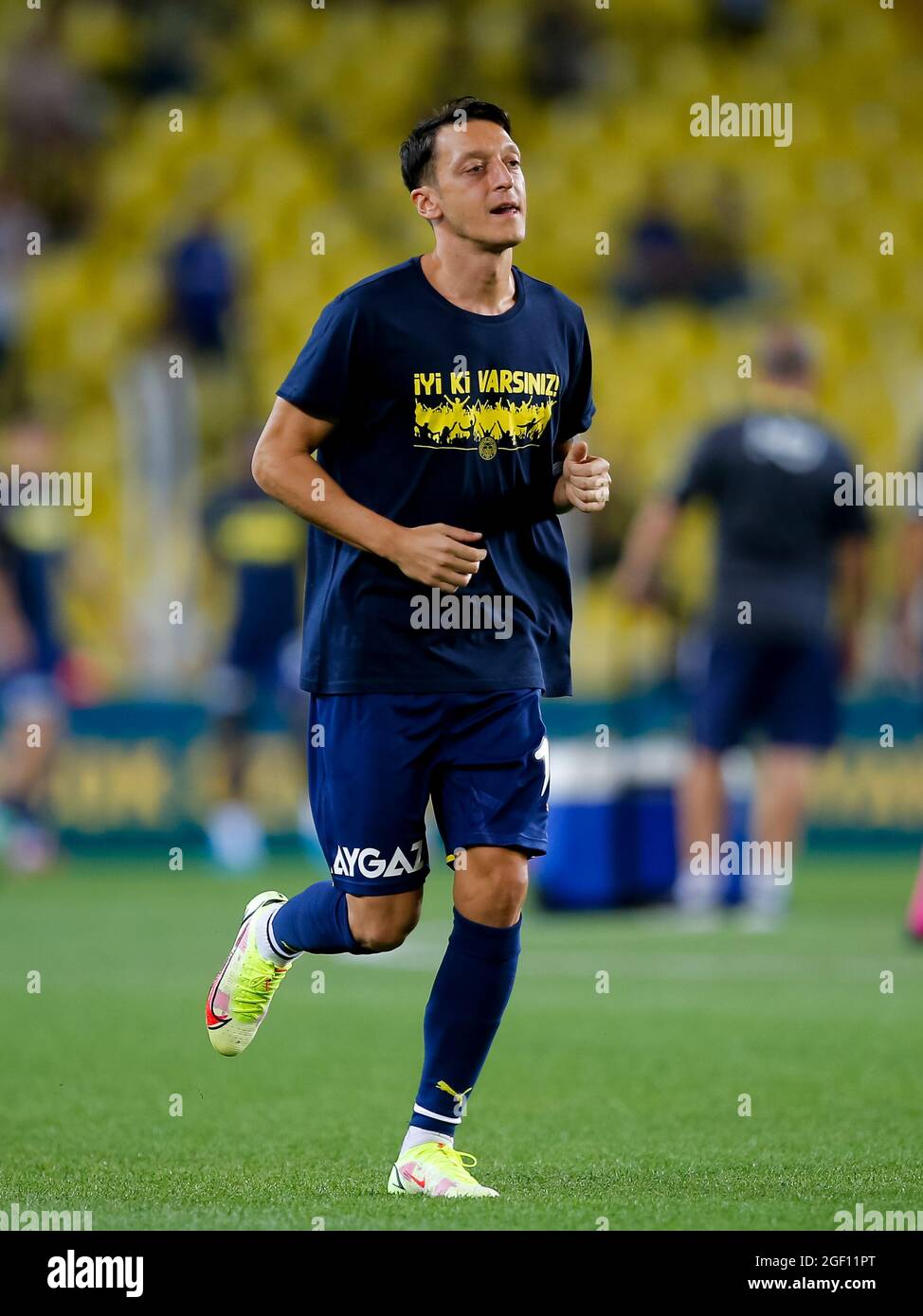 ISTANBUL, TURKEY - AUGUST 22: Mesut Ozil of Fenerbahce SK during the ...