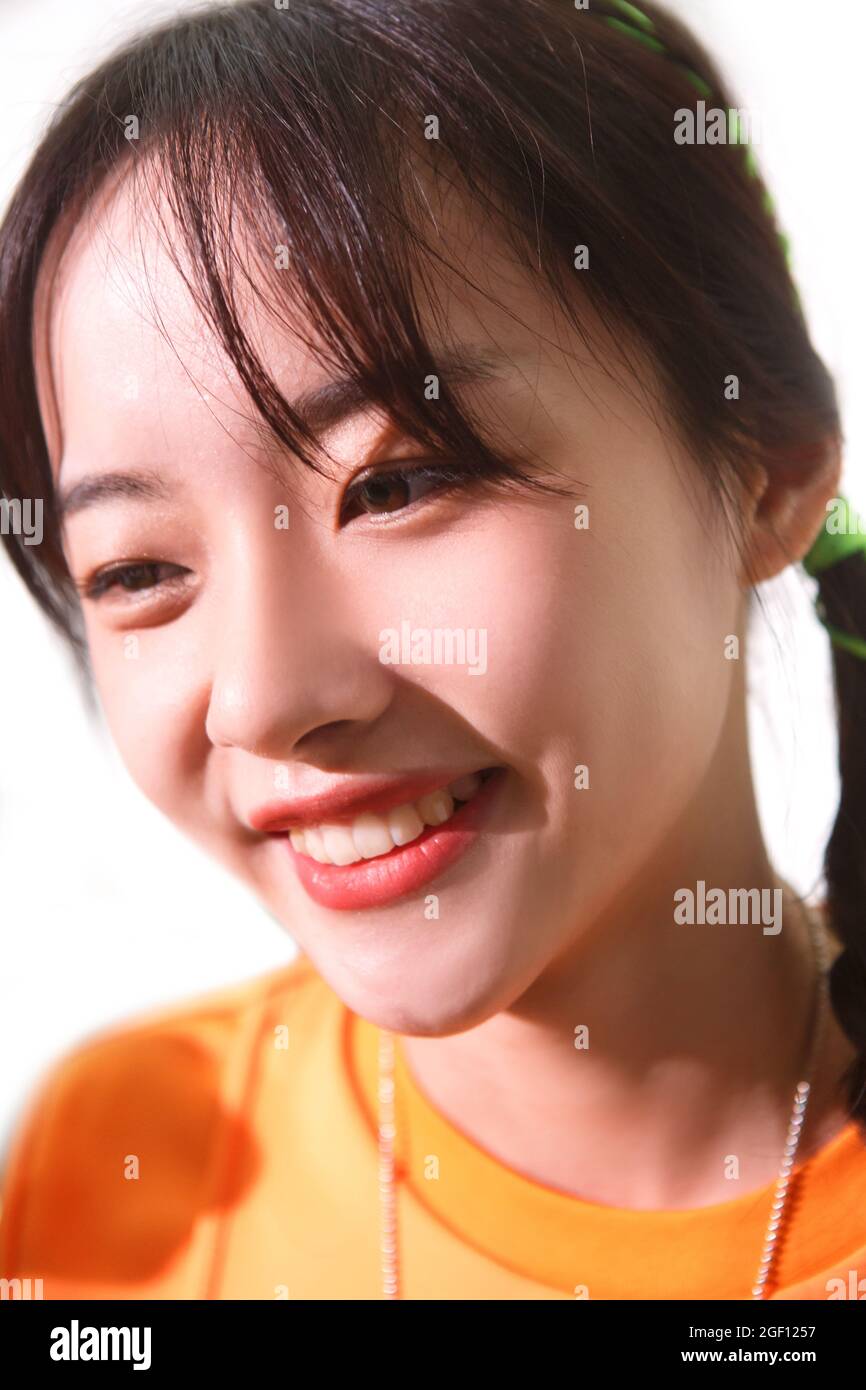 Personality of young girls Stock Photo - Alamy