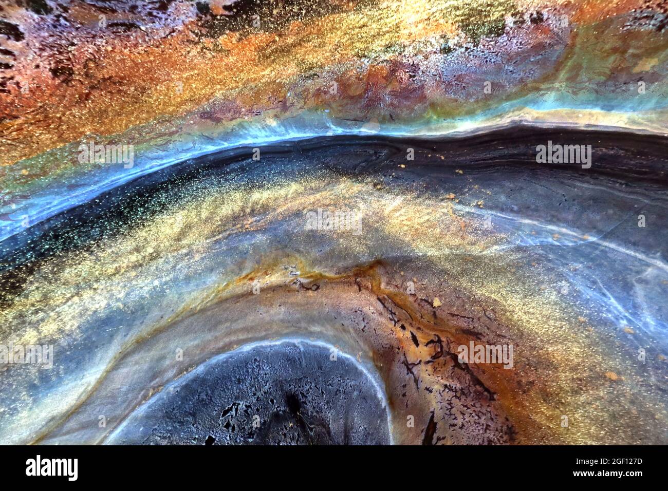 Flying through the Milky Way - abstract composition Stock Photo - Alamy
