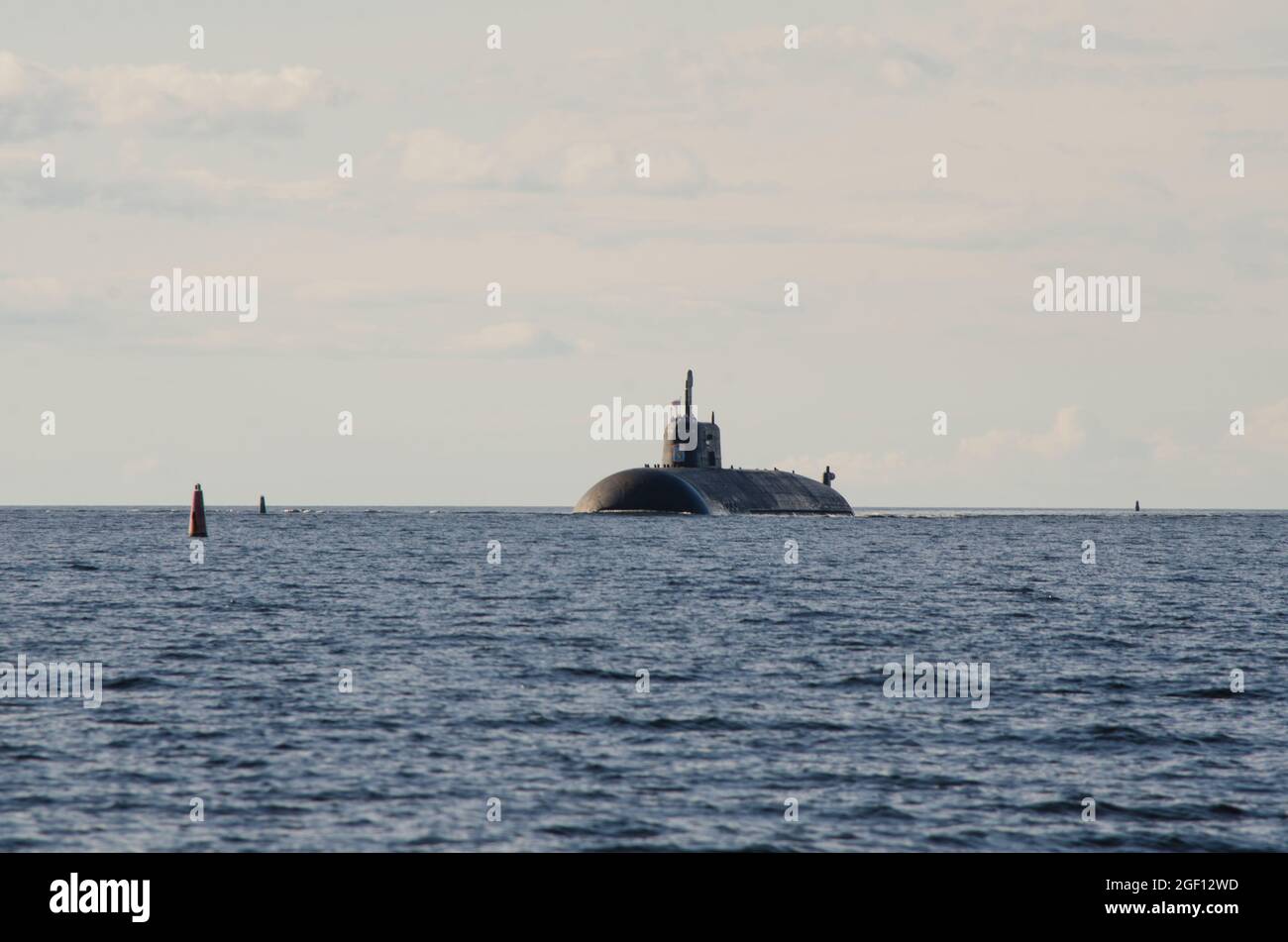 Nuclear submarine. Russian submarine Stock Photo - Alamy