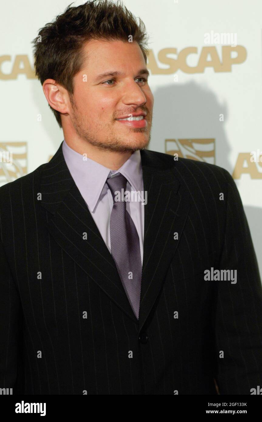 Singer Nick Lachey attends red carpet arrivals at 24th Annual ASCAP Pop ...