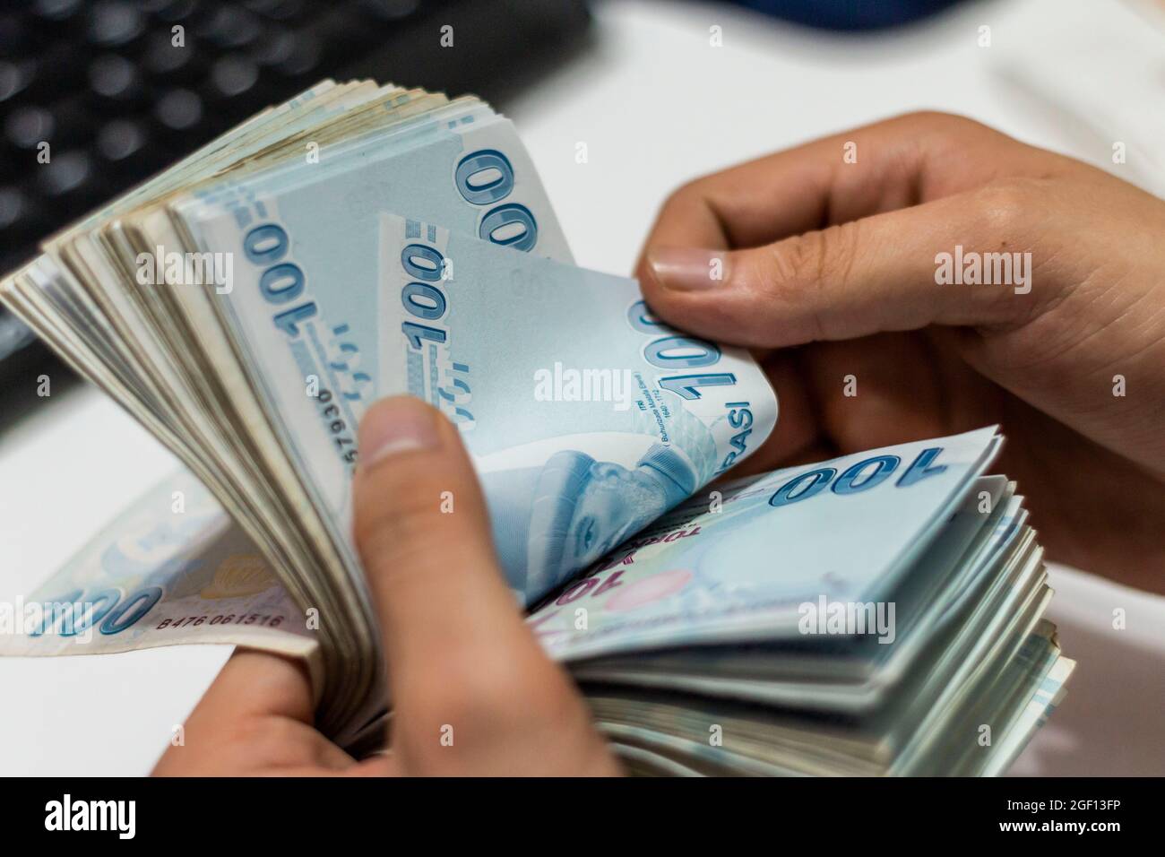 Turkish Lira, Turkish Money ( Turkish Turk Parasi Lira Stock Photo - Alamy