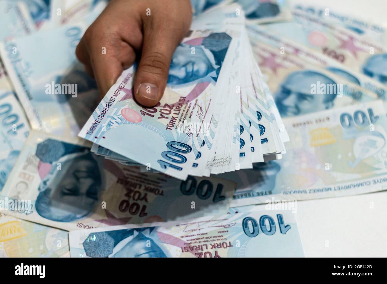 Turkish Lira, Turkish Money ( Turkish Turk Parasi Lira Stock Photo - Alamy