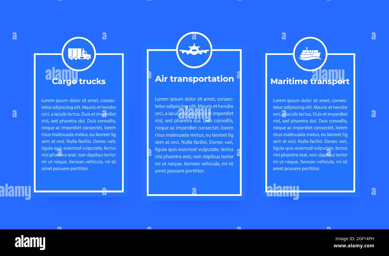 Air cargo infographics Stock Vector Images - Alamy