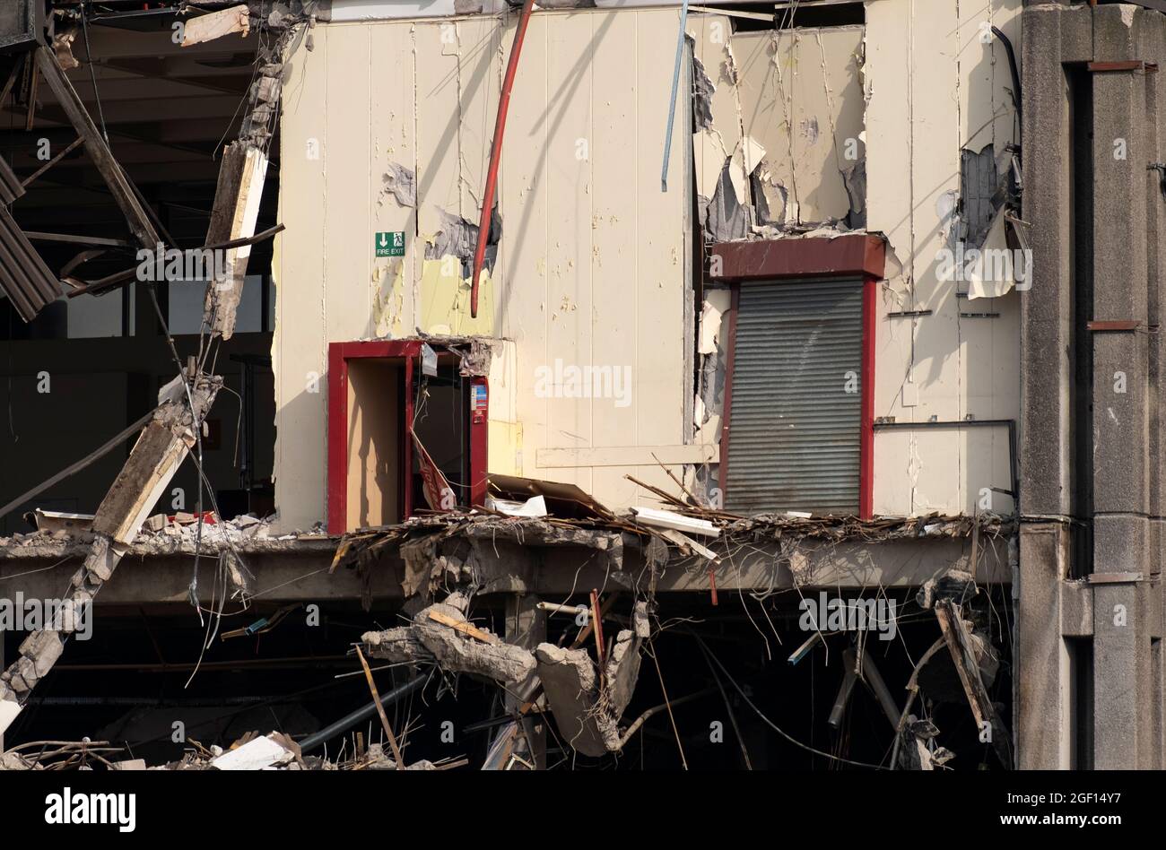 Old factory during a demolition process Stock Photo - Alamy Old factory during a demolition process Stock Photo - Alamy