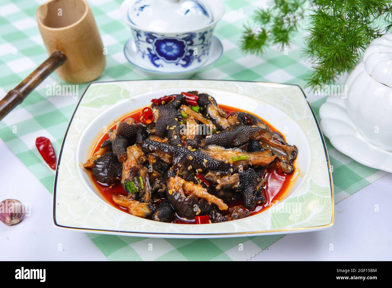 Red chicken hamstring Stock Photo - Alamy