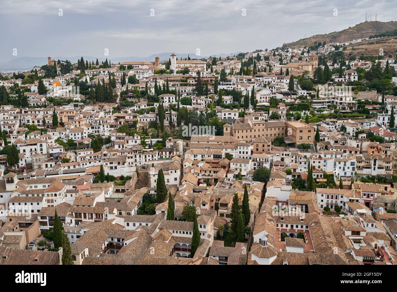 Granada from the alhambra hi-res stock photography and images - Alamy