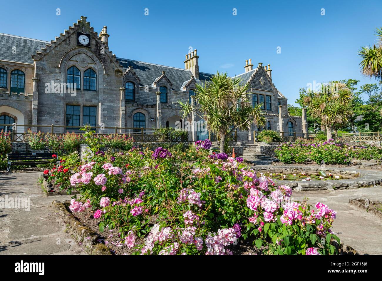 Garrison House community Centre from the garden, Millport, Cumbrae ...