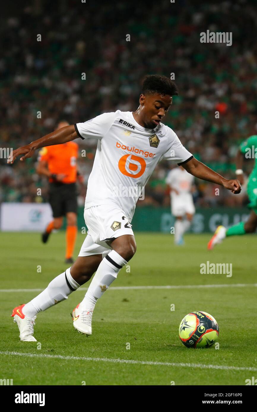 Adilson GOMES of Lille during the French championship Ligue 1 football match between AS Saint ...