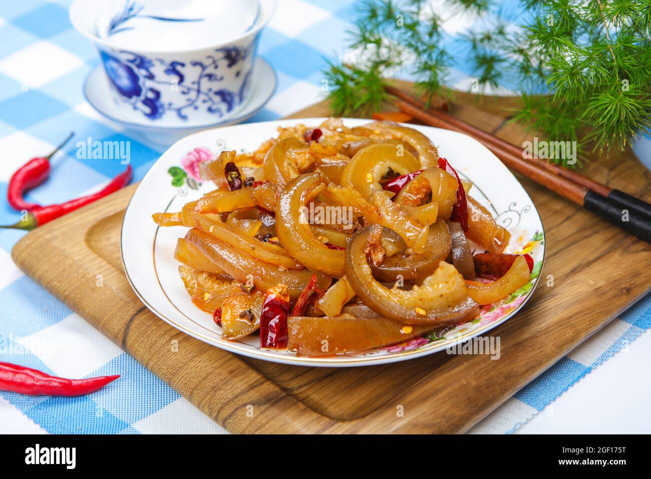 With beef tendon Stock Photo - Alamy