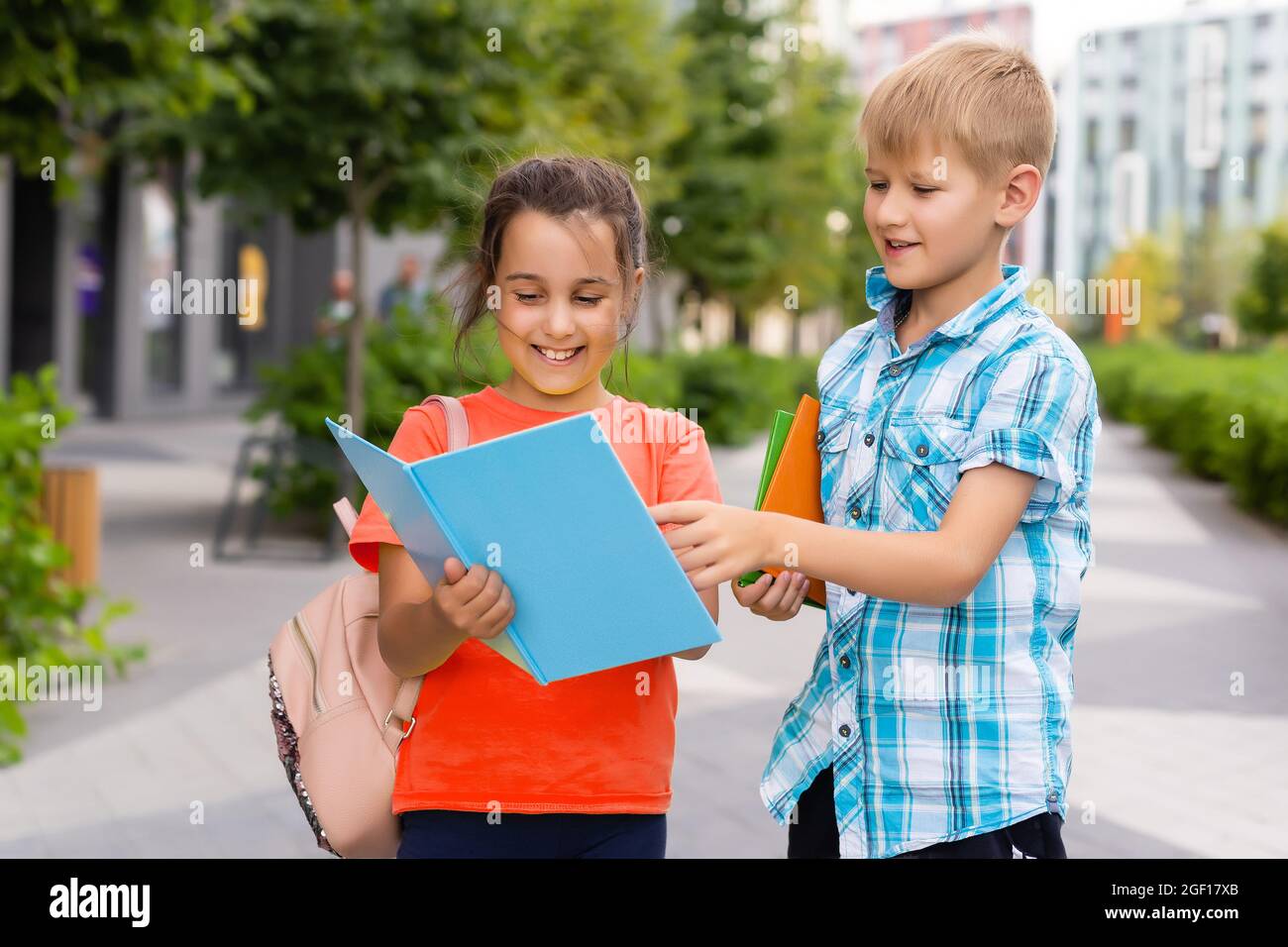 Excited Elementary Student