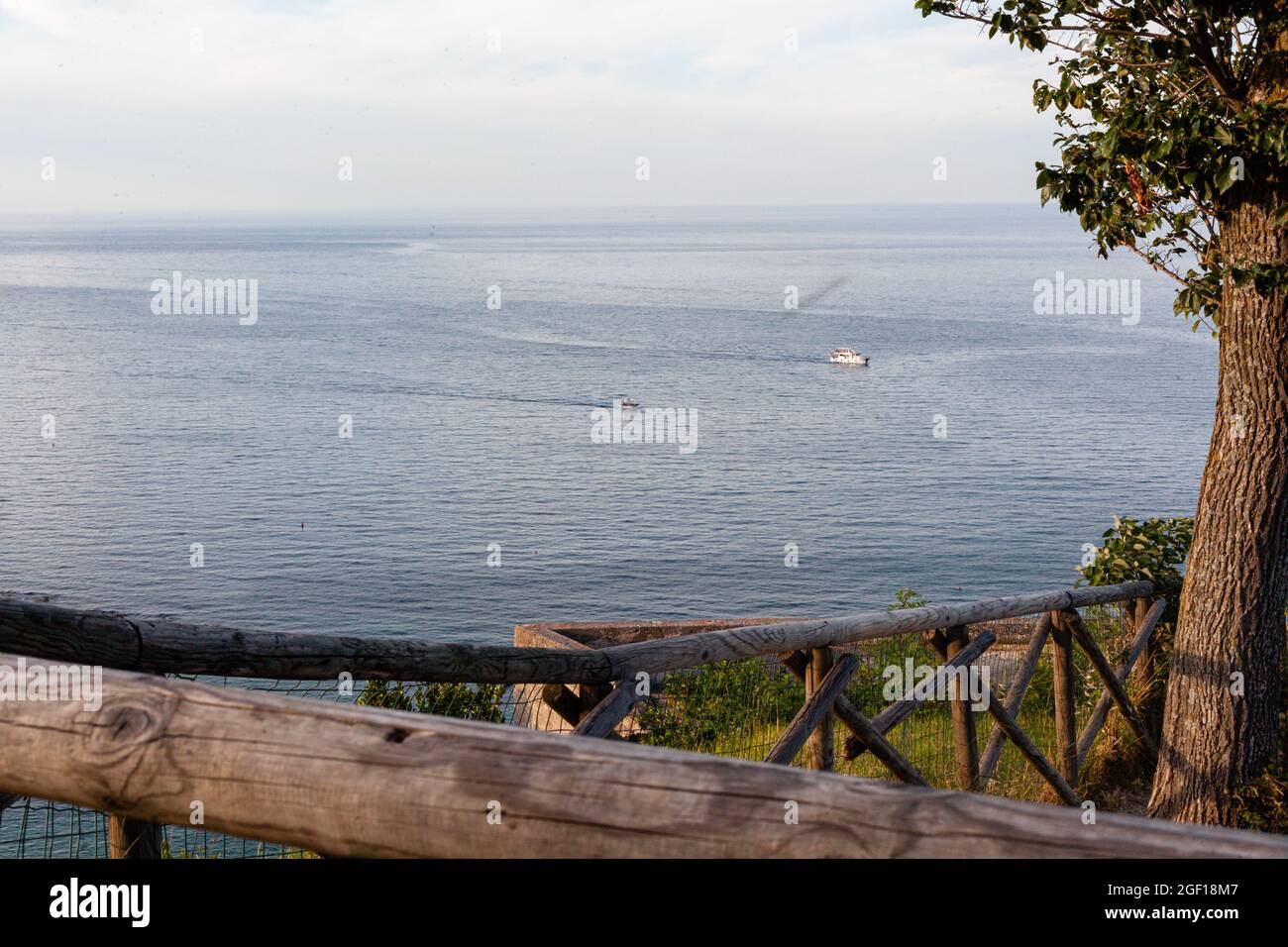 A beautiful seascape from an observation deck Stock Photo - Alamy
