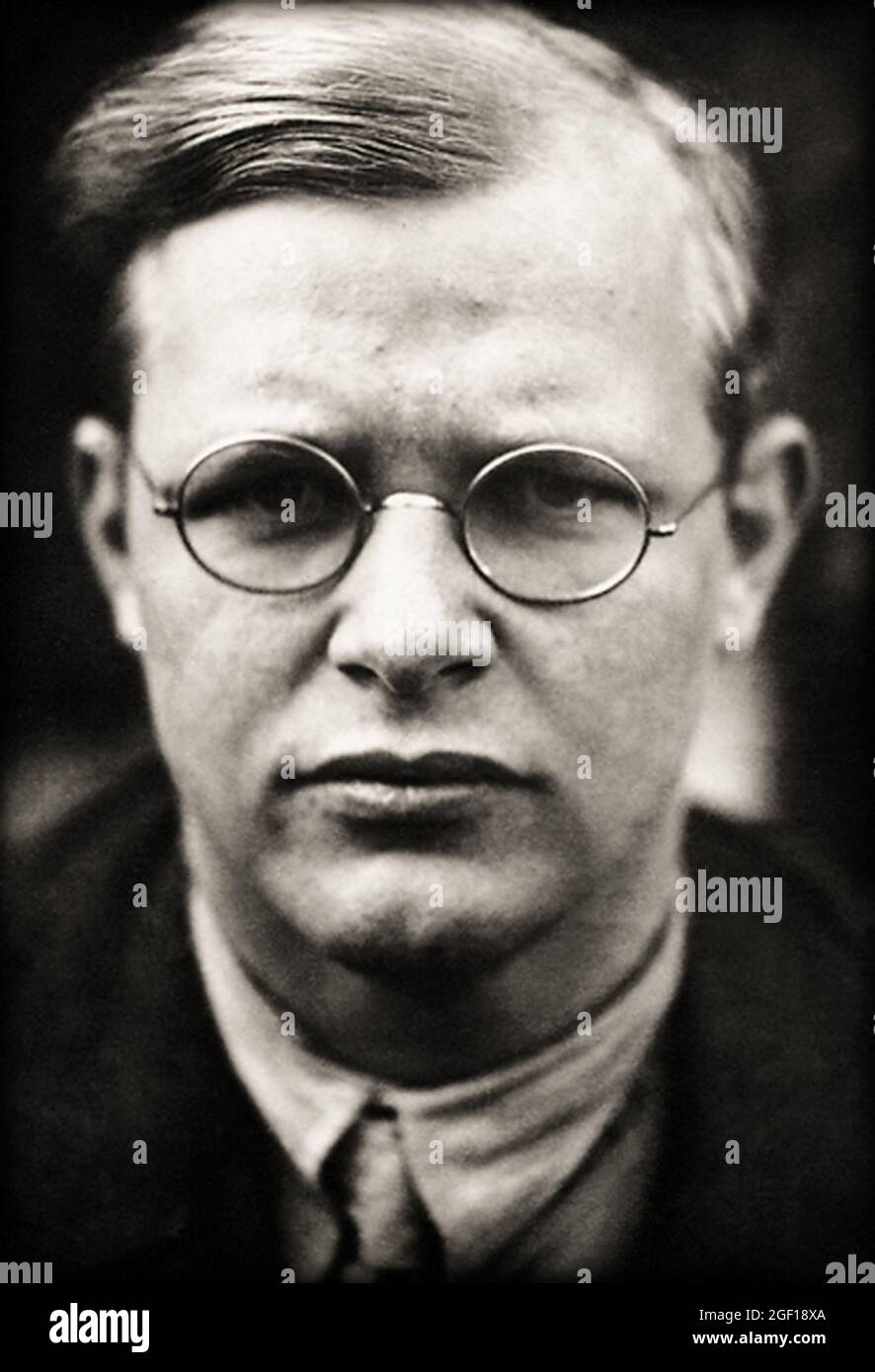 1925 ca , GERMANY : The german theologian DIETRICH BONHOEFFER ( 1906 ...