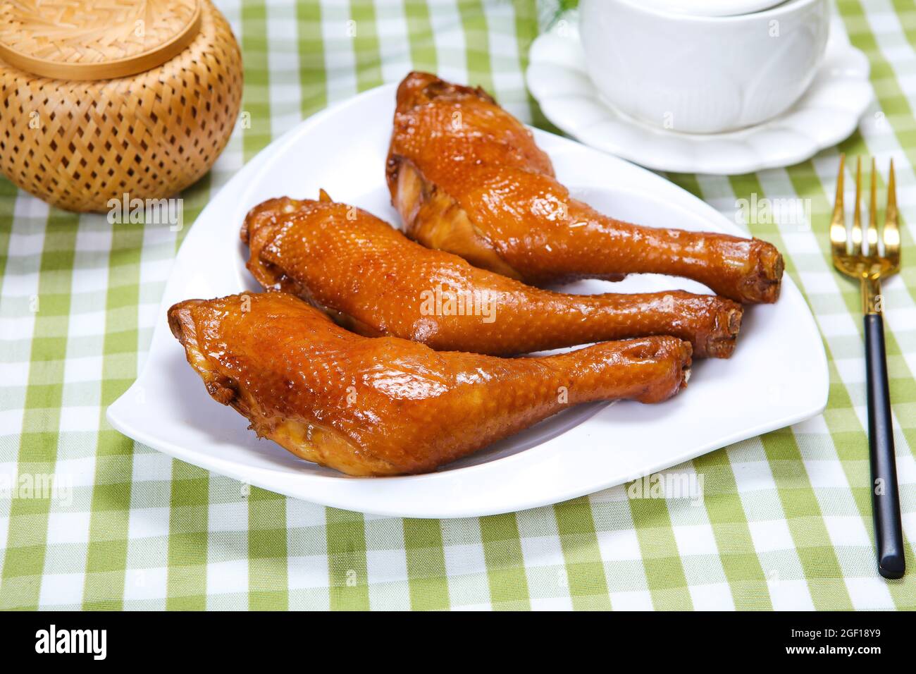 A chicken leg Stock Photo - Alamy