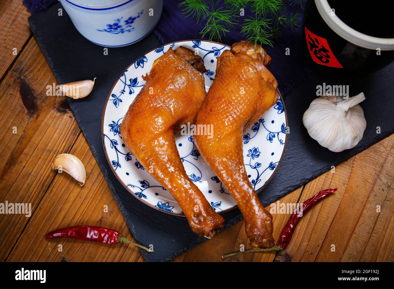 A chicken leg Stock Photo - Alamy