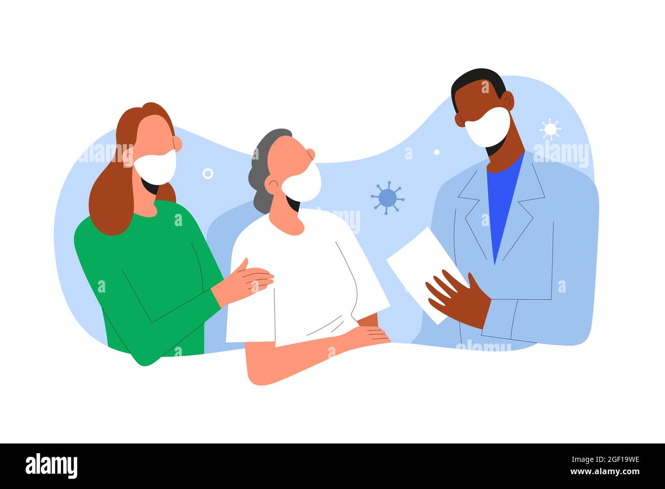 Disease visit Stock Vector Images - Alamy