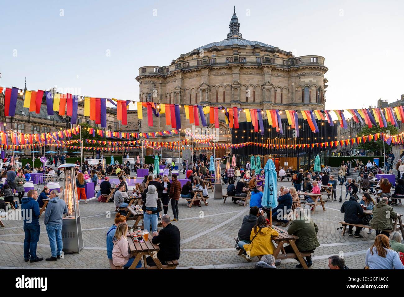 EDINBURGH FRINGE FESTIVAL, UNDERBELLY, BRISTO SQUARE AND GEORGE SQUARE ...