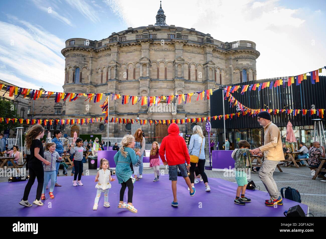 EDINBURGH FRINGE FESTIVAL, UNDERBELLY, BRISTO SQUARE AND GEORGE SQUARE ...