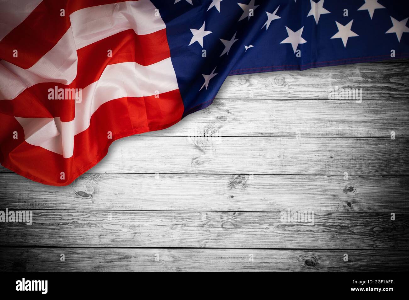 American flag background with empty space for text Stock Photo - Alamy