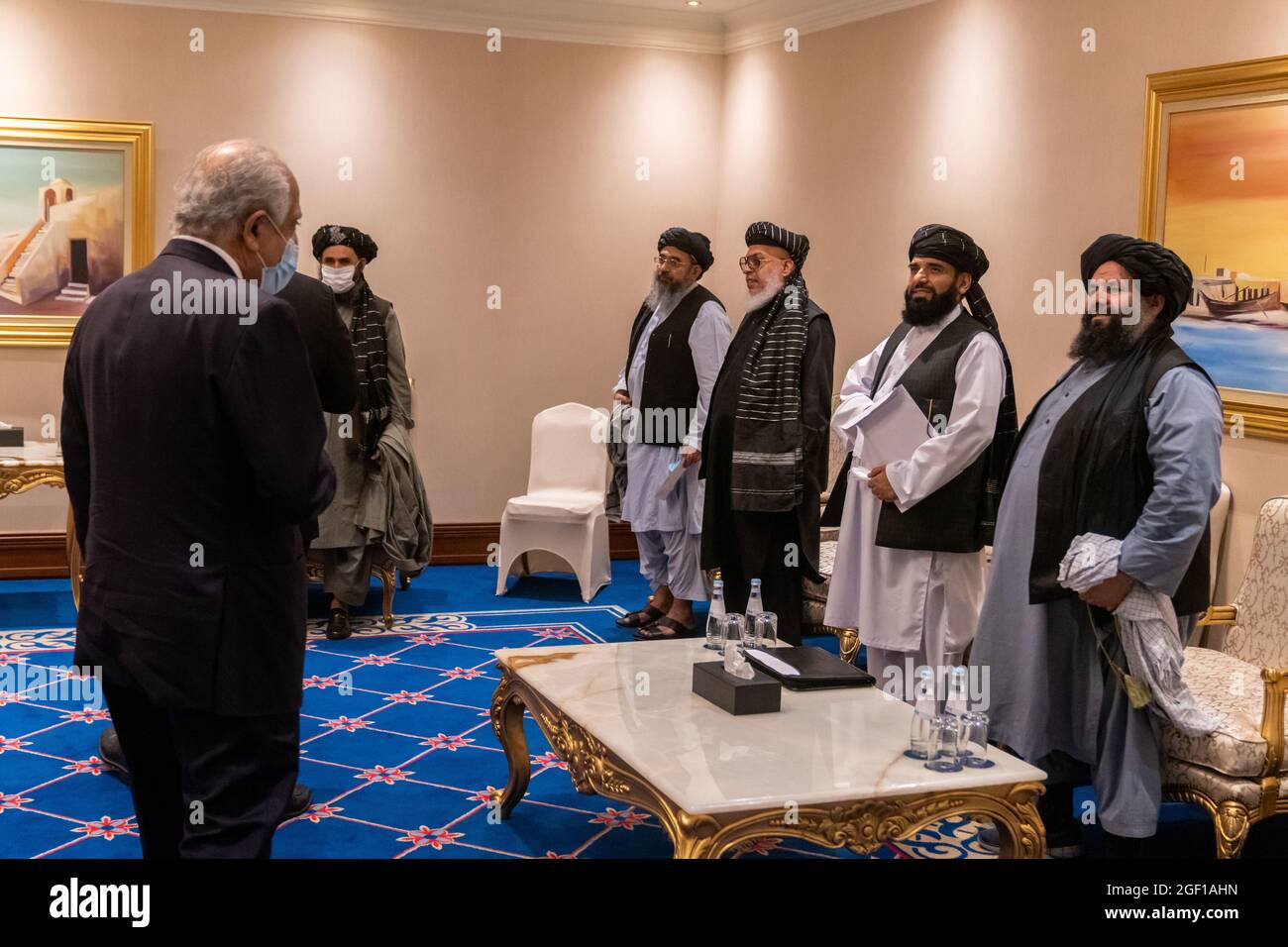 United States State Department Secretary Pompeo Meets with the Taliban ...