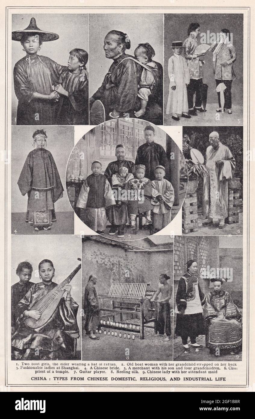 Life in china 1900s hi-res stock photography and images - Alamy