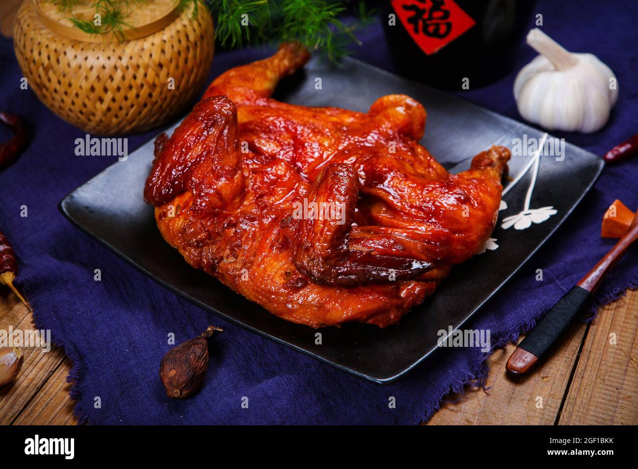 Well cooked chicken hi-res stock photography and images - Alamy