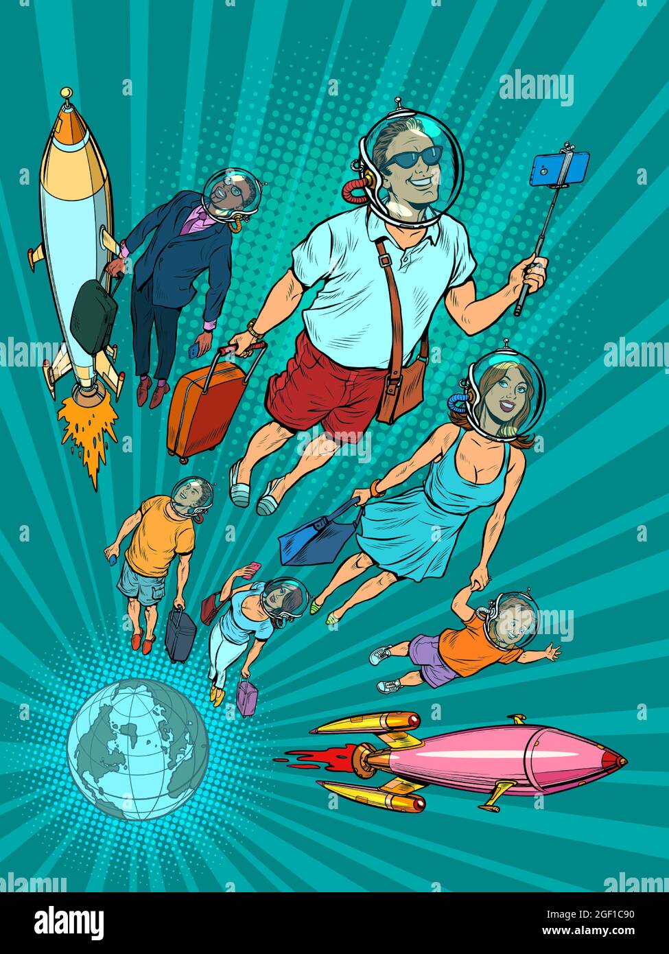 Sf tourism Stock Vector Images - Alamy